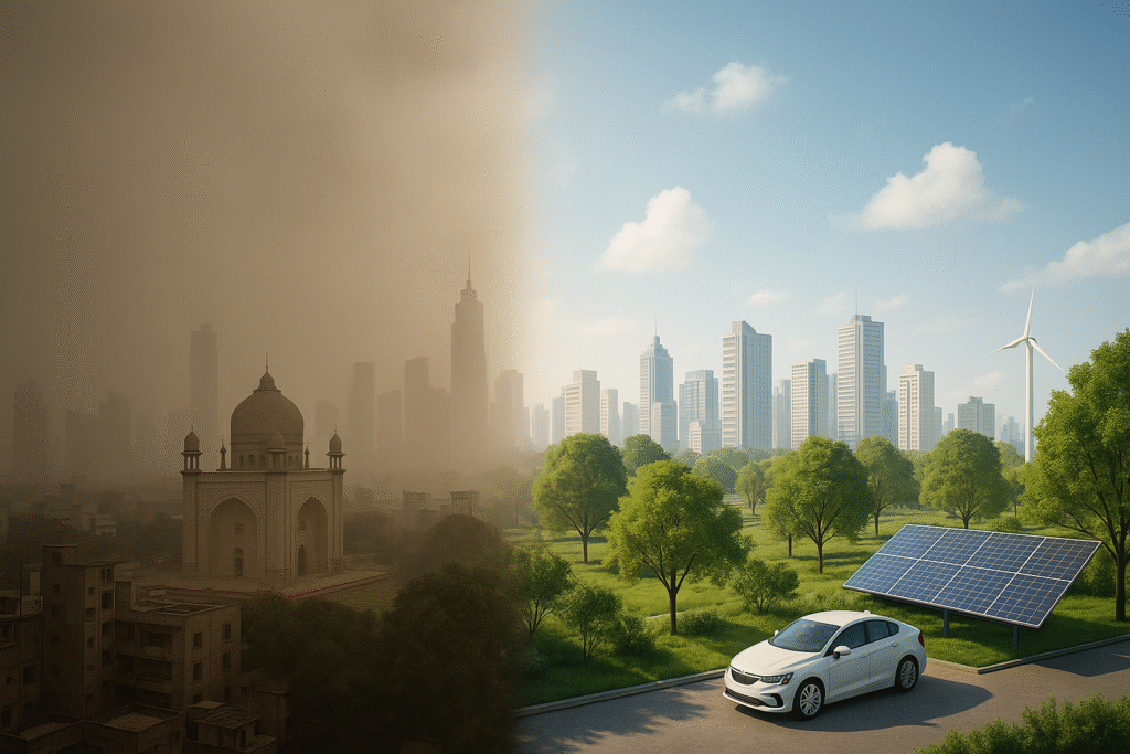 India’s Air Pollution Crisis 2025: City Comparison & Waste Management ...